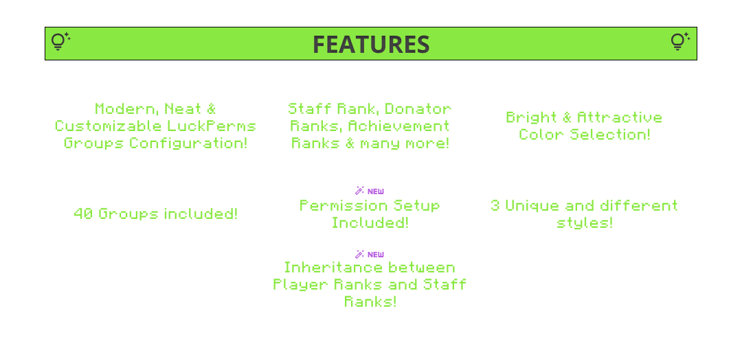 LuckPerms Configuration - 40 Ranks | BuiltByBit